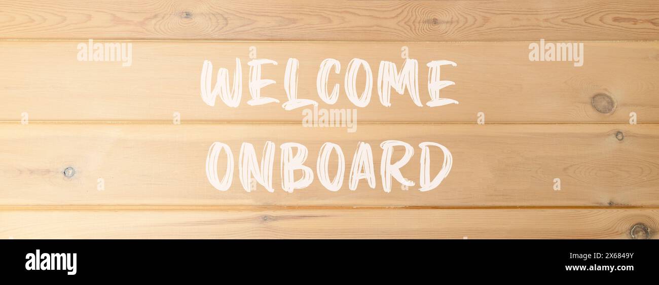 Welcome onboard symbol concept hi-res stock photography and images - Alamy