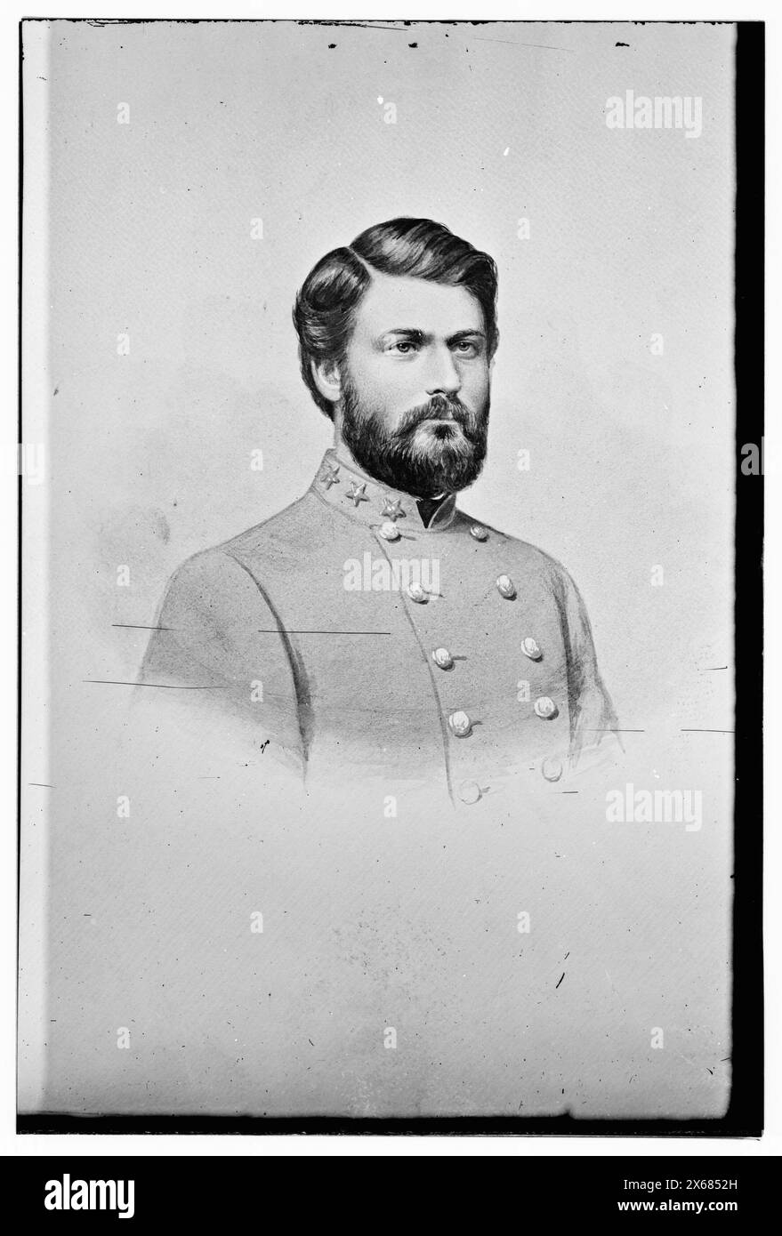 Gen. G.W.C. Lee, Civil War Photographs 1861-1865 Stock Photo - Alamy
