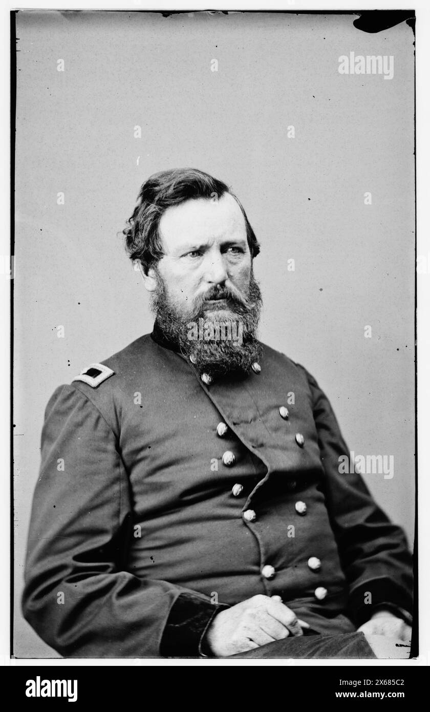 Gen. Charles R. Woods, Col. of 76th Ohio Inf., Civil War Photographs ...