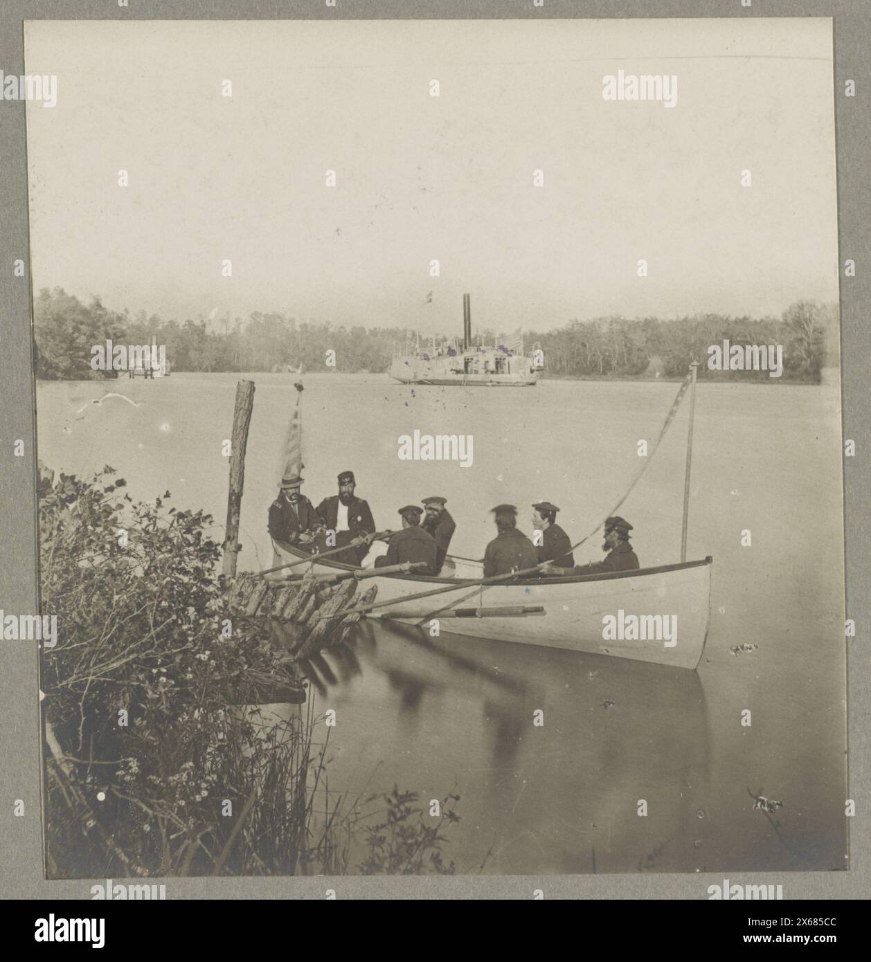 Gunboat "Perry" on the James River, Civil War Photographs 1861-1865 ...