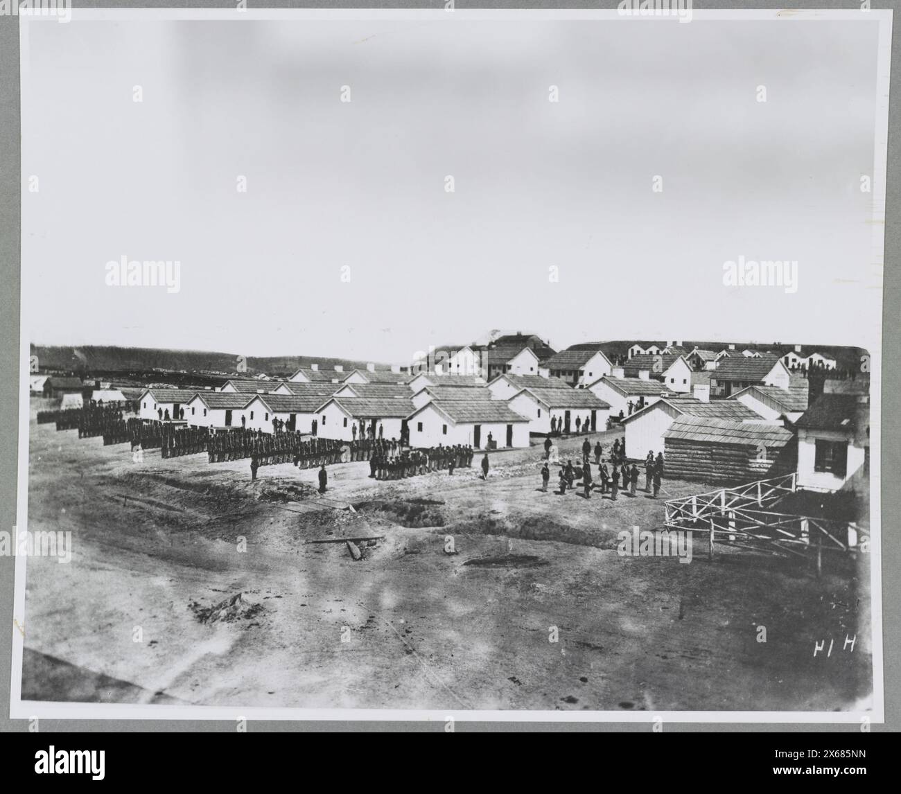 Encampment near Washington, D.C., Civil War Photographs 1861-1865 Stock ...