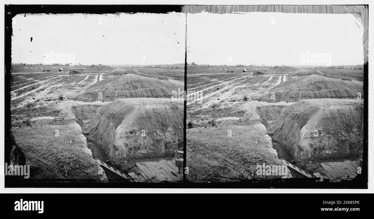 Petersburg, Virginia. Fortifications, Civil War Photographs 1861-1865 ...