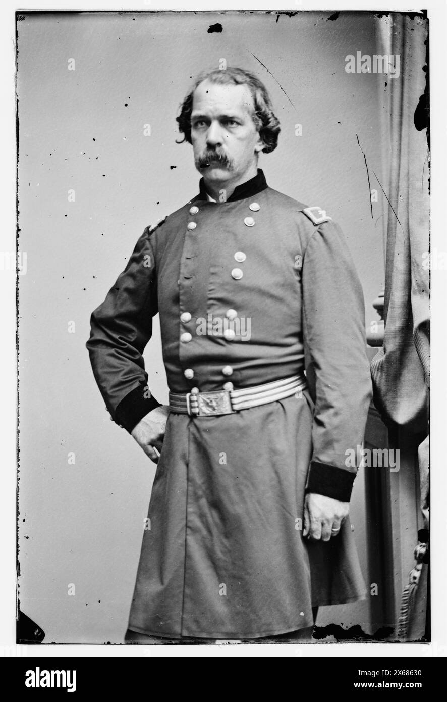 Brig. Gen. J. Hobart Ward, Civil War Photographs 1861-1865 Stock Photo ...