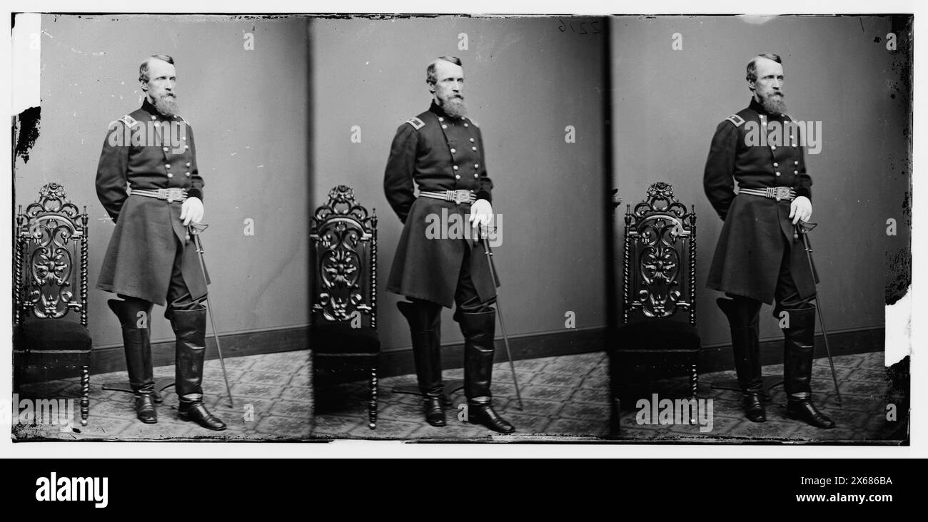 Brig. Gen. David B. Birney, Civil War Photographs 1861-1865 Stock Photo ...