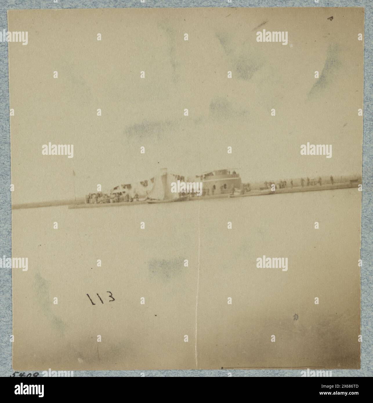 The monitor Passaic, Port Royal, S.C., 1863, Civil War Photographs 1861 ...