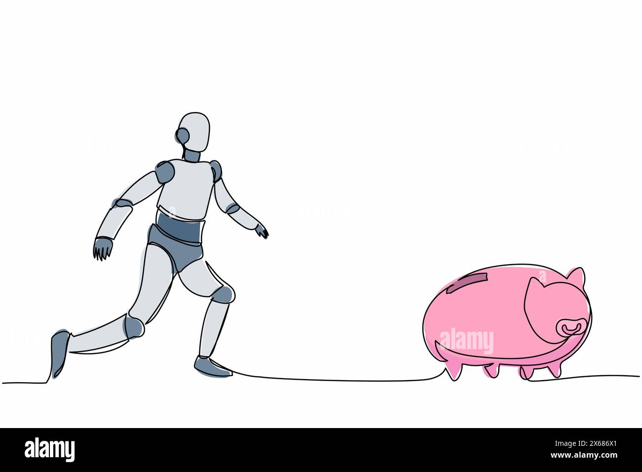 Escape chase Stock Vector Images - Alamy