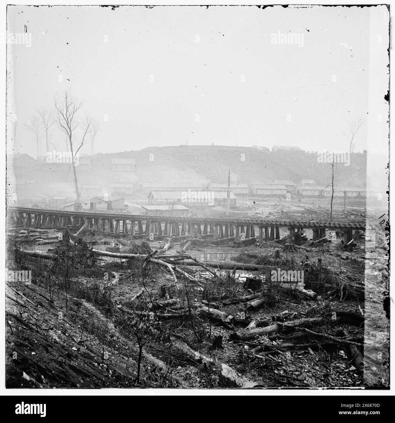Johnsonville, Tennessee. Federal supply depot, Civil War Photographs ...