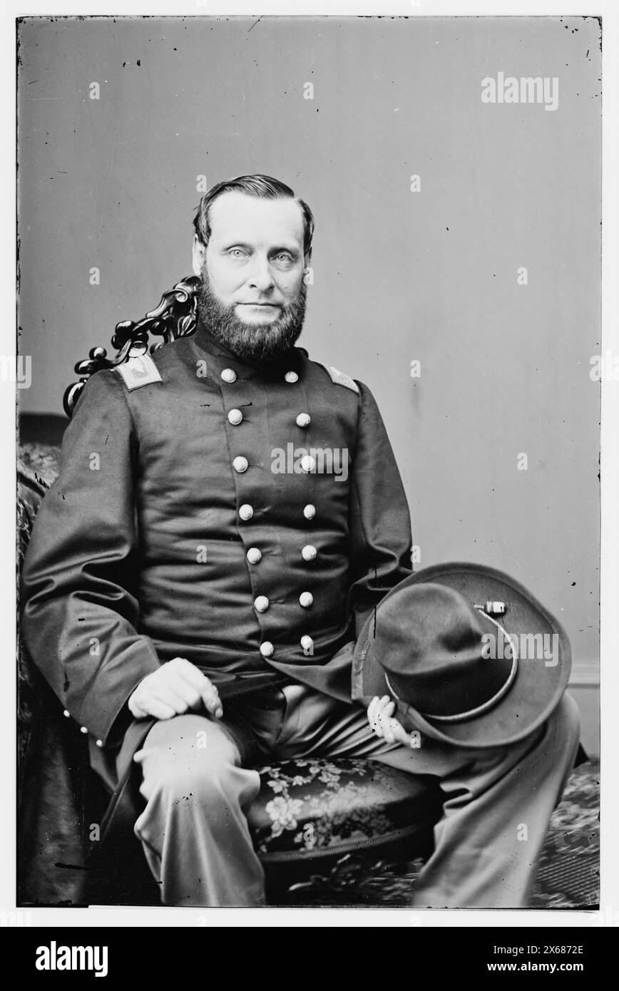 Col. Abel D. Streight, 51st Ind. Inf. USA, Civil War Photographs 1861 ...