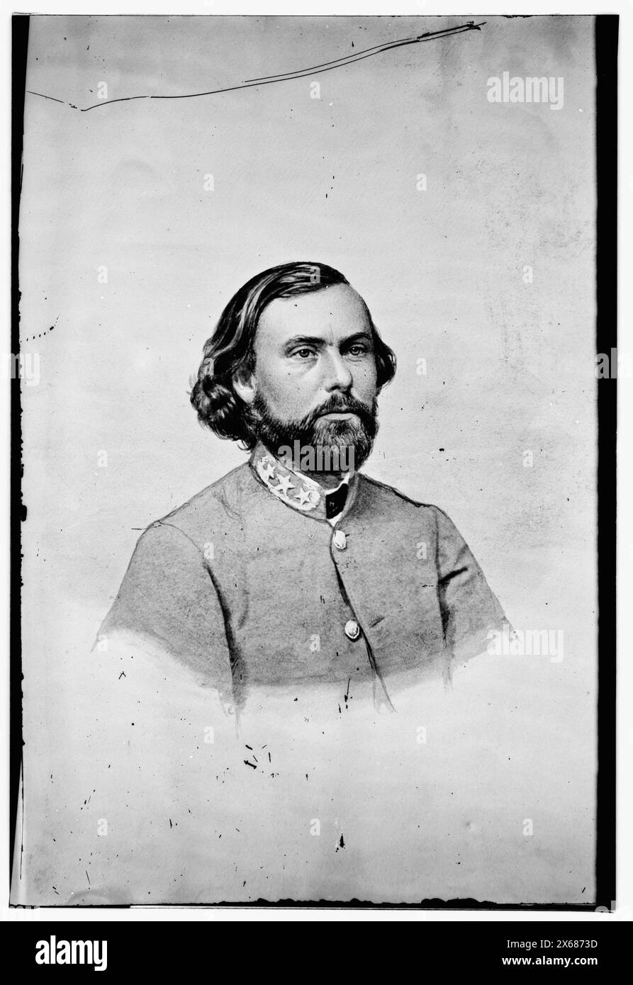 Gen. John W. Frazer, C.S.A., Civil War Photographs 1861-1865 Stock ...