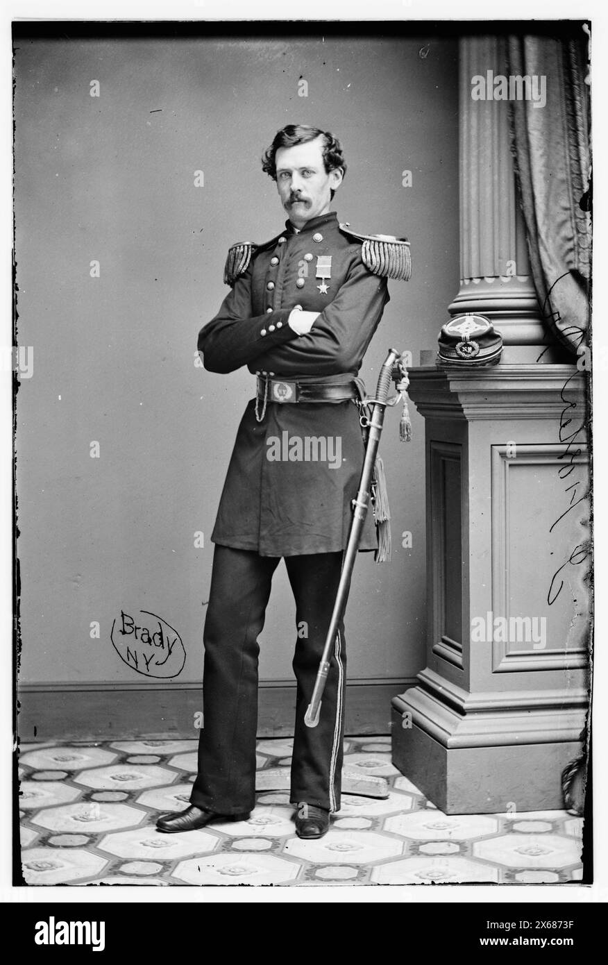 Gen. J.A. Foster, Civil War Photographs 1861-1865 Stock Photo - Alamy