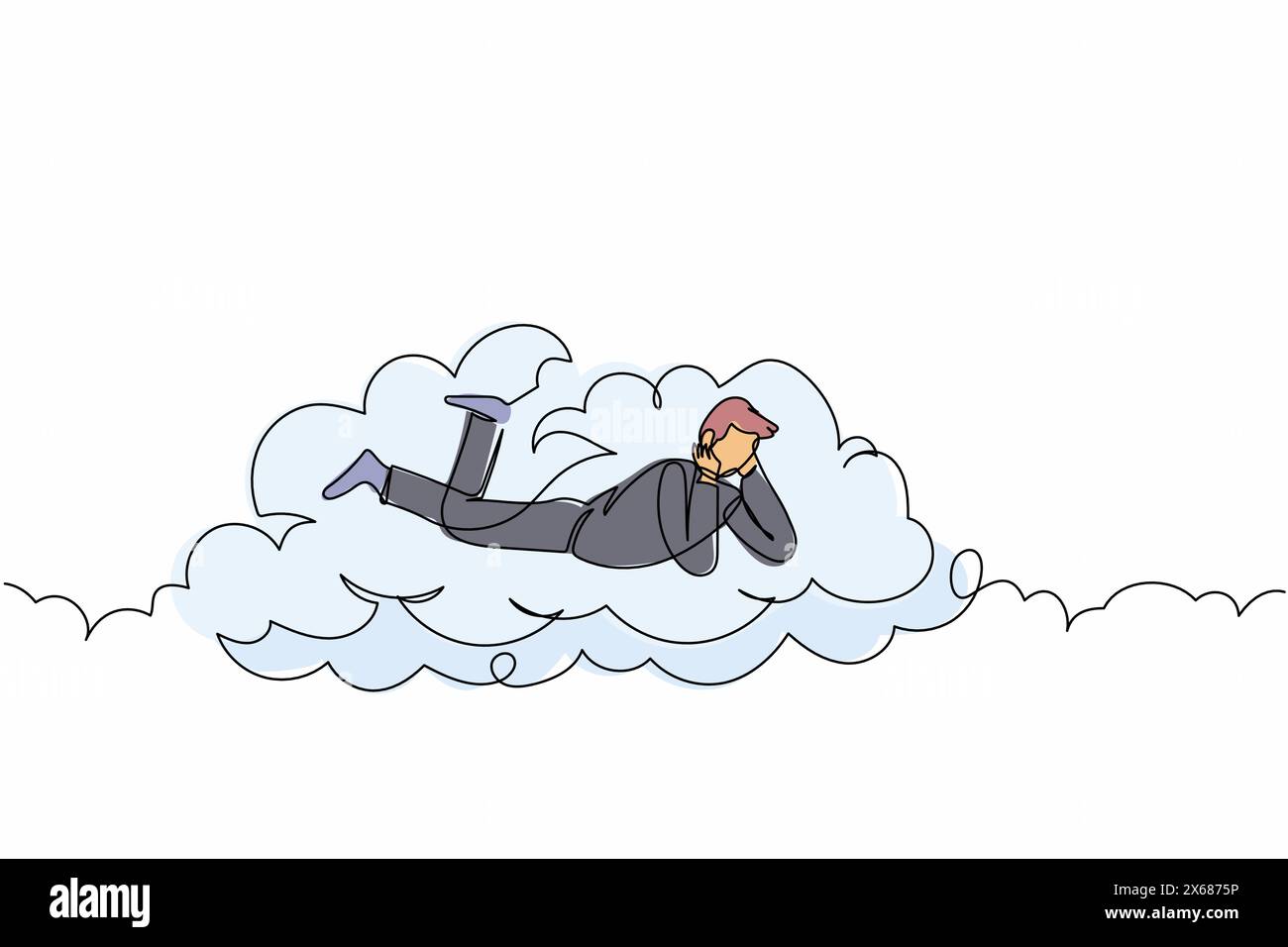 The dreamer Stock Vector Images - Alamy