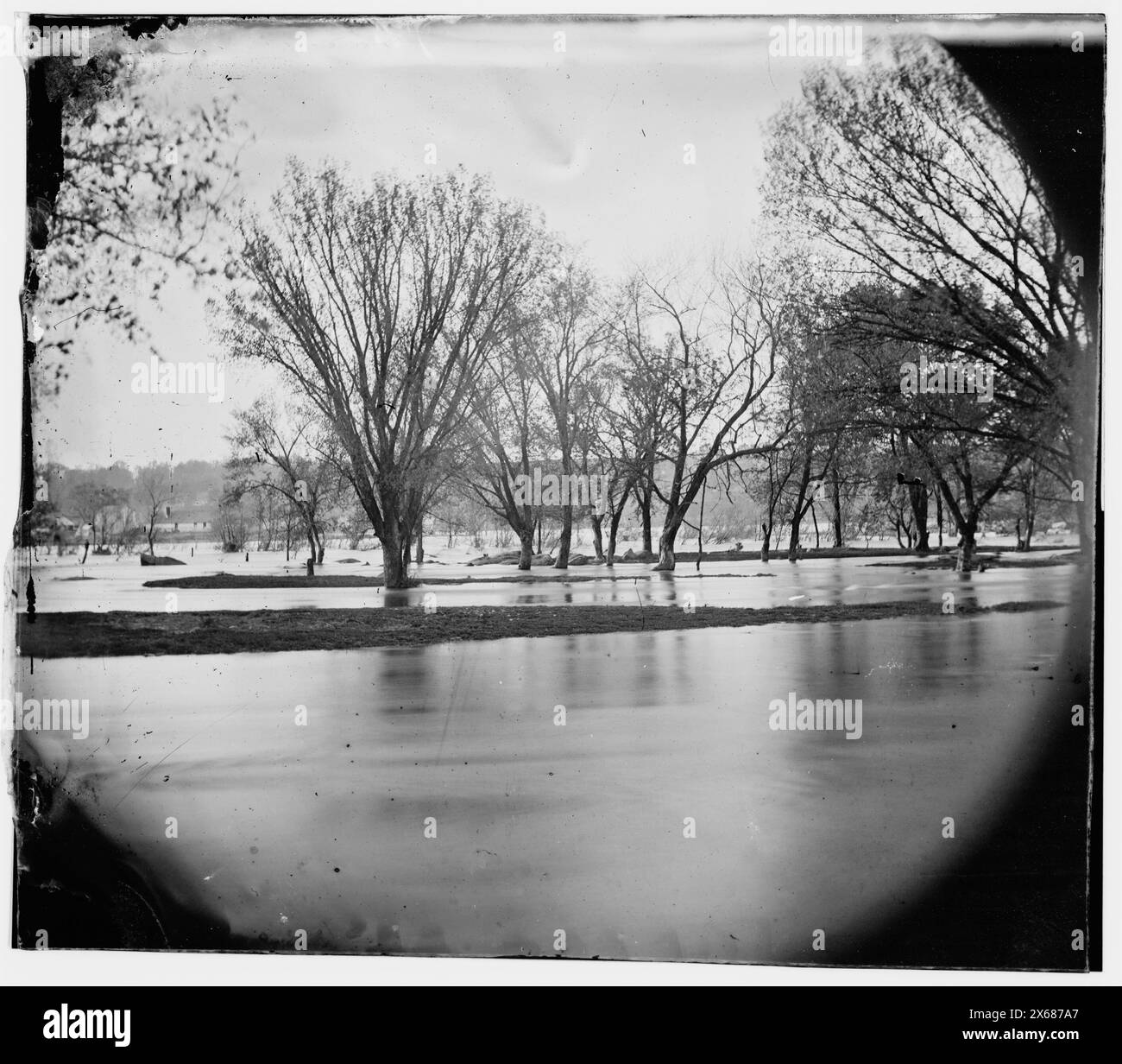 Richmond, Virginia. View of James River freshet, Civil War Photographs ...