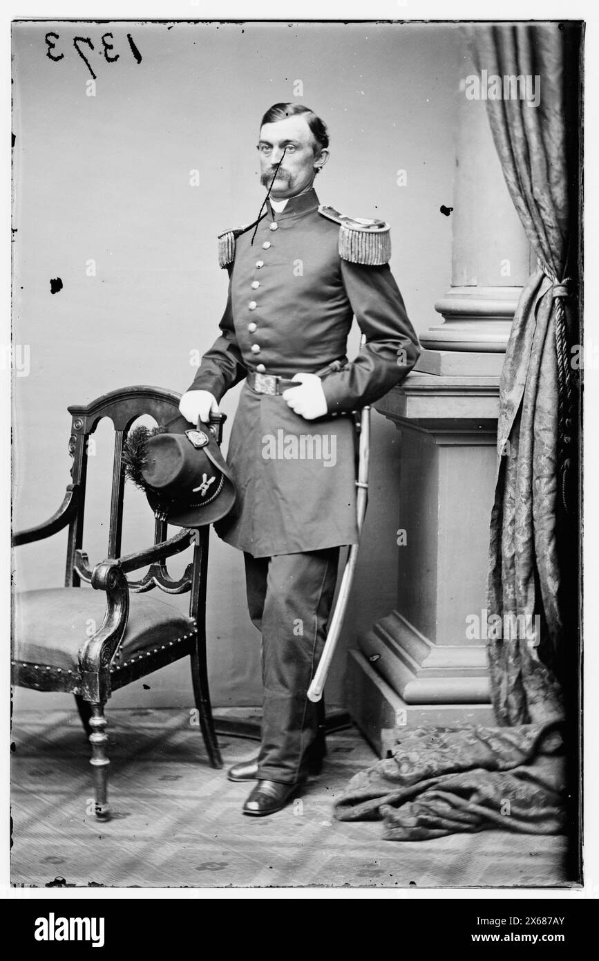 Capt. Charles Griffin, Commanded West Point Battery at Bull Run, Civil ...