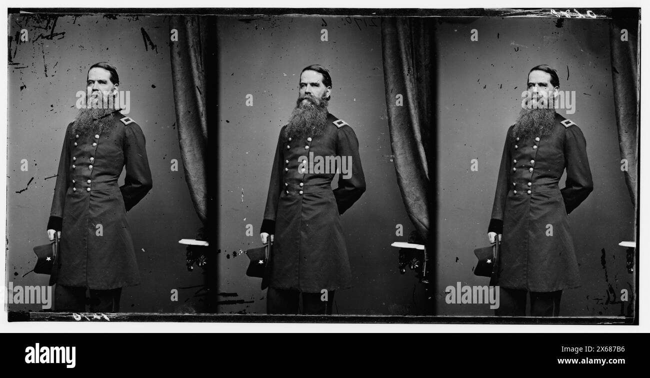 N.C. McLean, 7th Ohio, Civil War Photographs 1861-1865 Stock Photo - Alamy