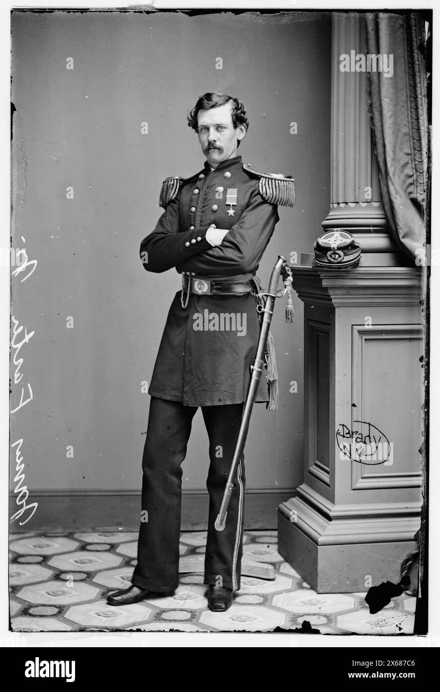 Gen. J.A. Foster, Civil War Photographs 1861-1865 Stock Photo - Alamy
