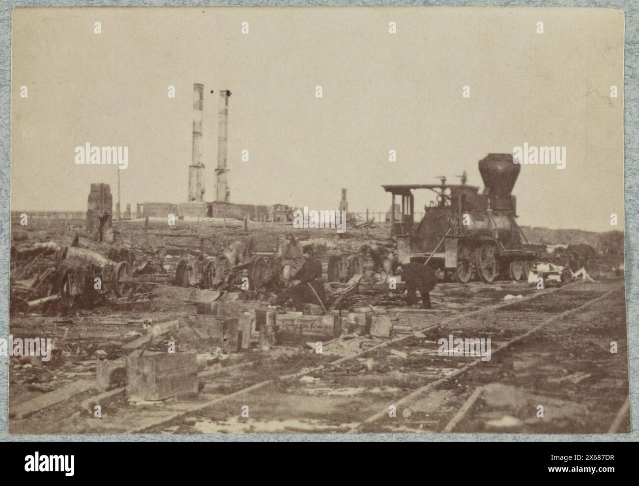 Manassas Junction, Va., after its evacuation by the Confederates, March ...