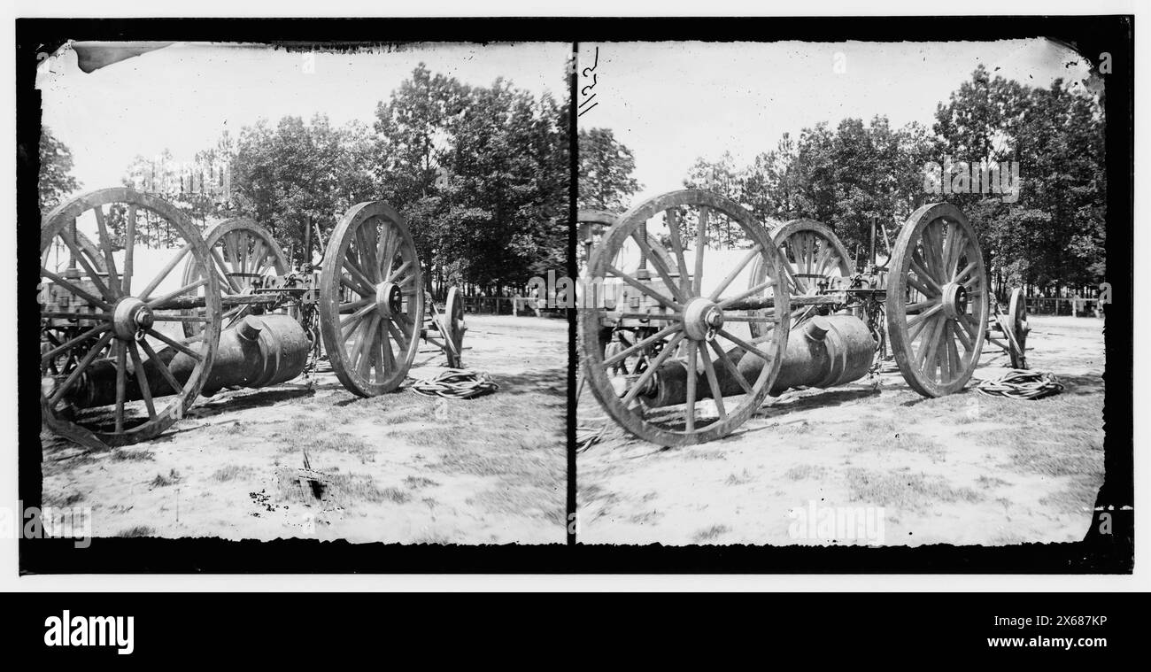 Drewry's Bluff, Virginia (vicinity). Sling for heavy artillery, Civil ...