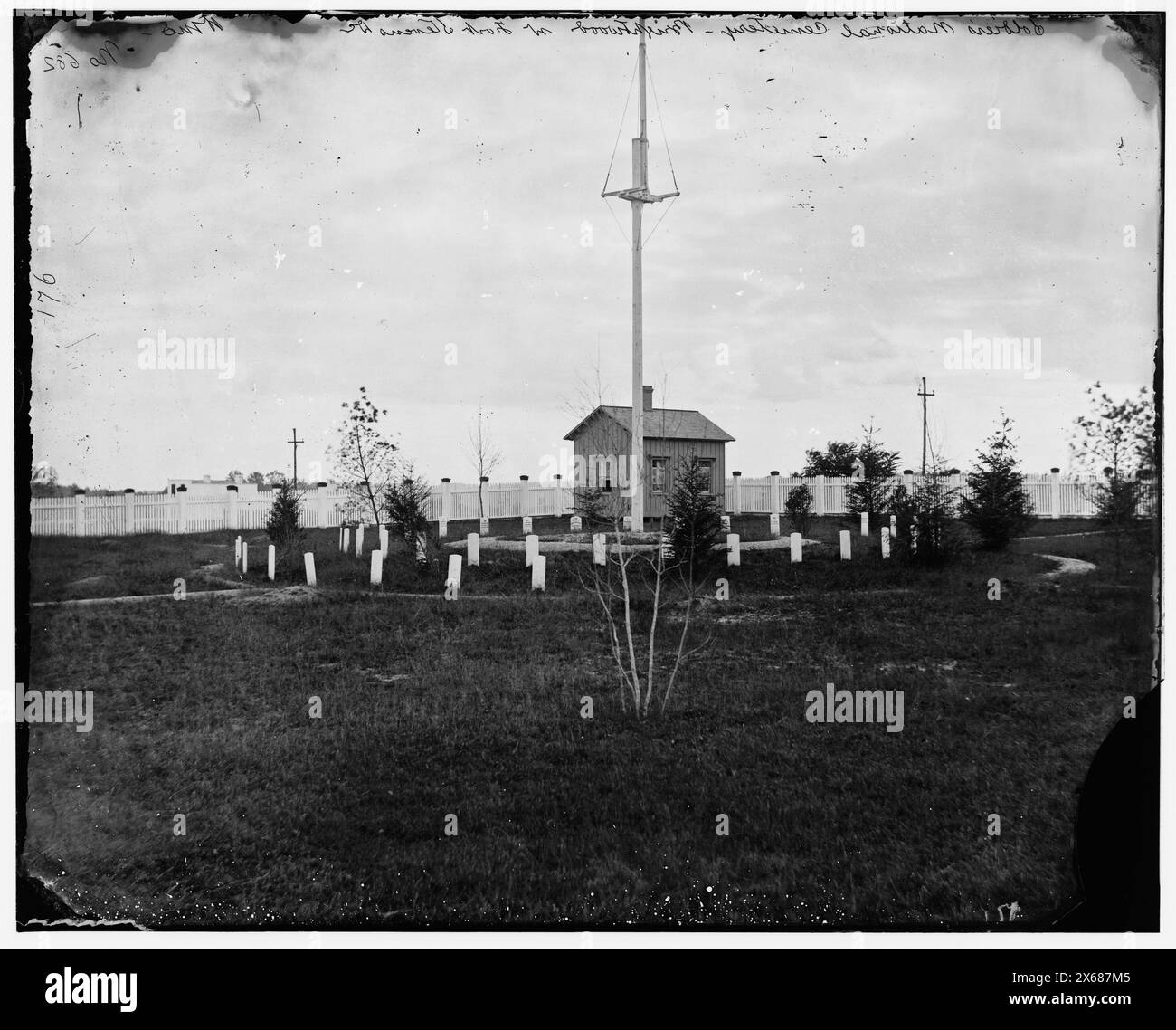 District of Columbia. Soldiers' cemetery near Fort Stevens (Brightwood ...