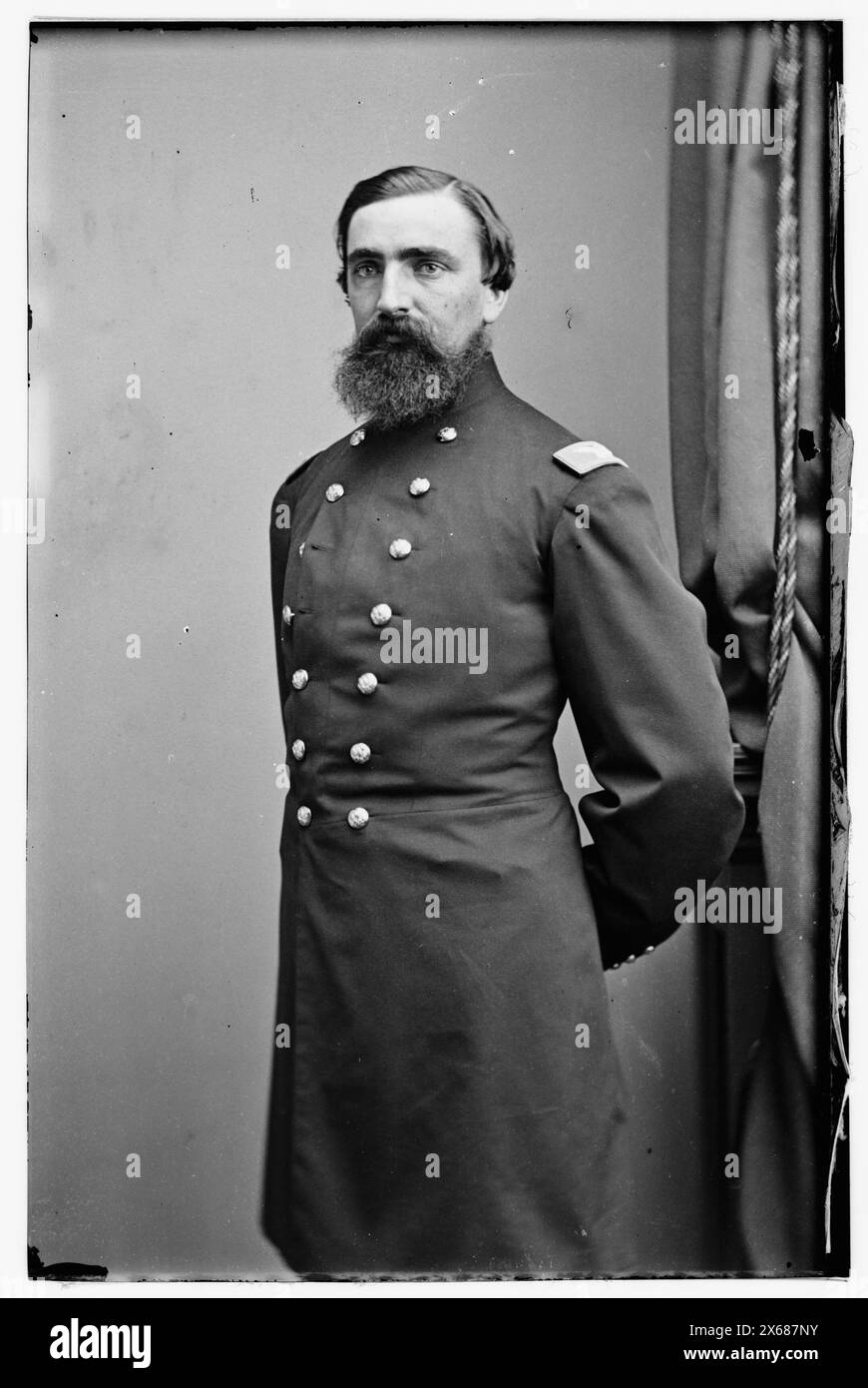 Brig. Gen. Frederick A. Starring, Col. 72d, Ill. Inf., Civil War Photographs 1861-1865 Stock ...