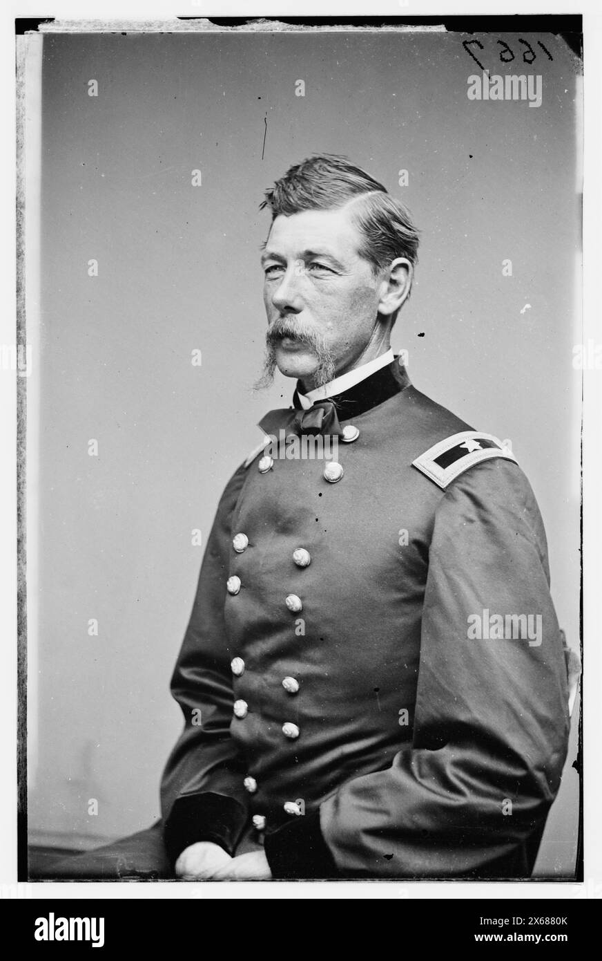 Gen. Alex Shaler of N.Y., Civil War Photographs 1861-1865 Stock Photo ...
