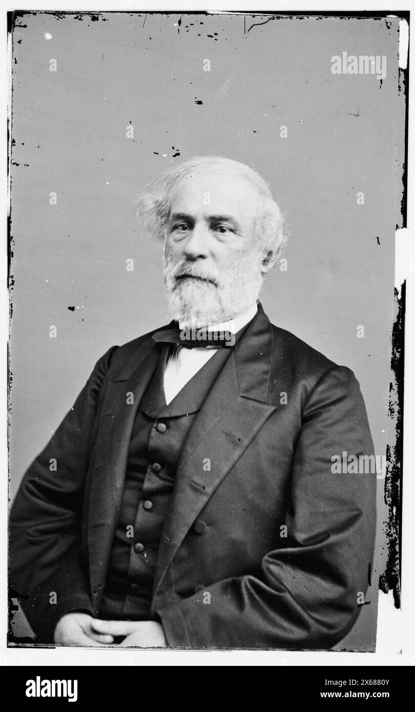 Gen. Robert E. Lee, C.S.A., Civil War Photographs 1861-1865 Stock Photo ...