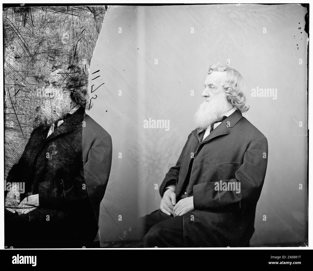 Gideon Welles, Sec. of the Navy, Civil War Photographs 1861-1865 Stock ...