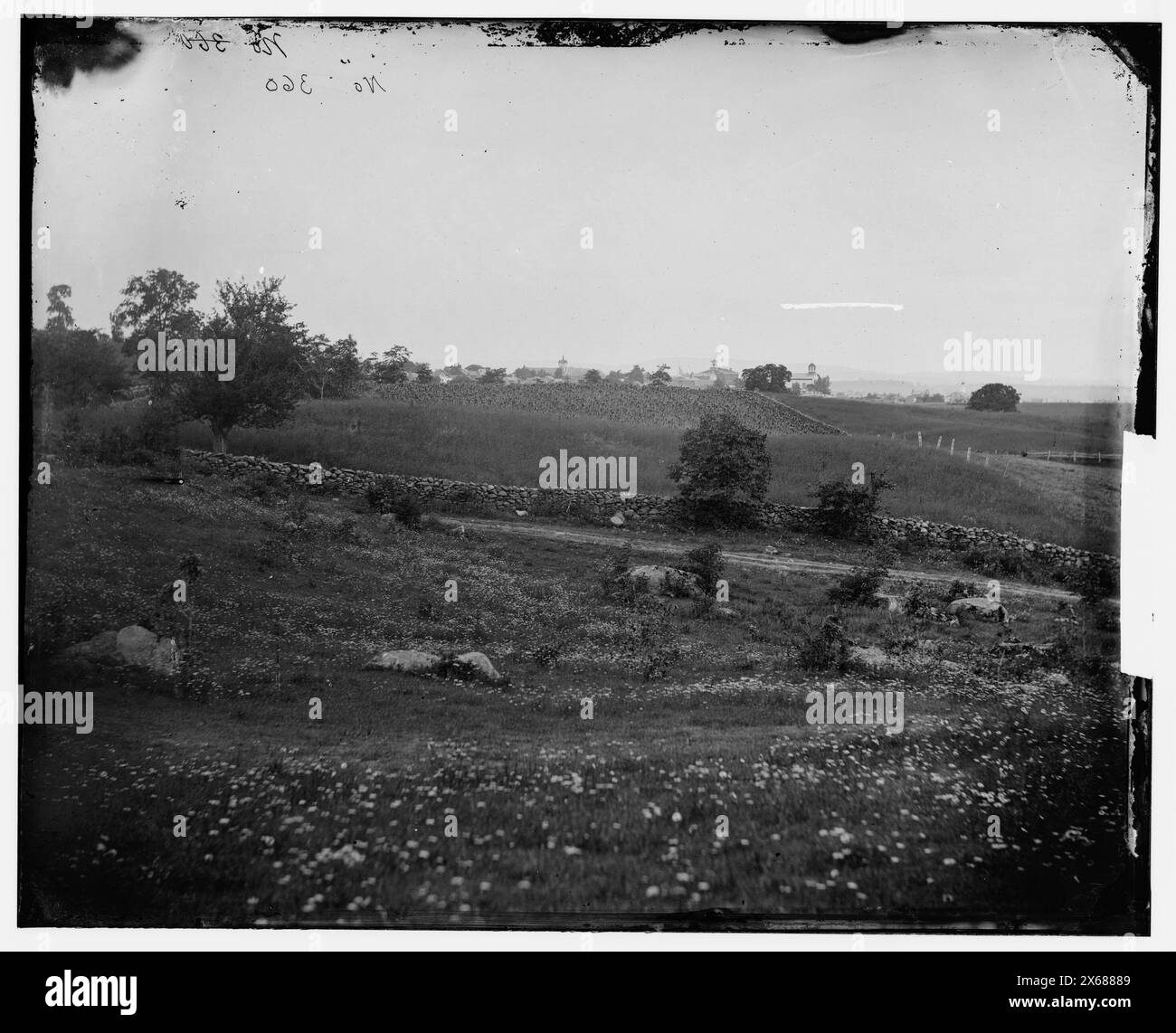 Gettysburg, Pennsylvania. View from Culp's hill, Civil War Photographs ...
