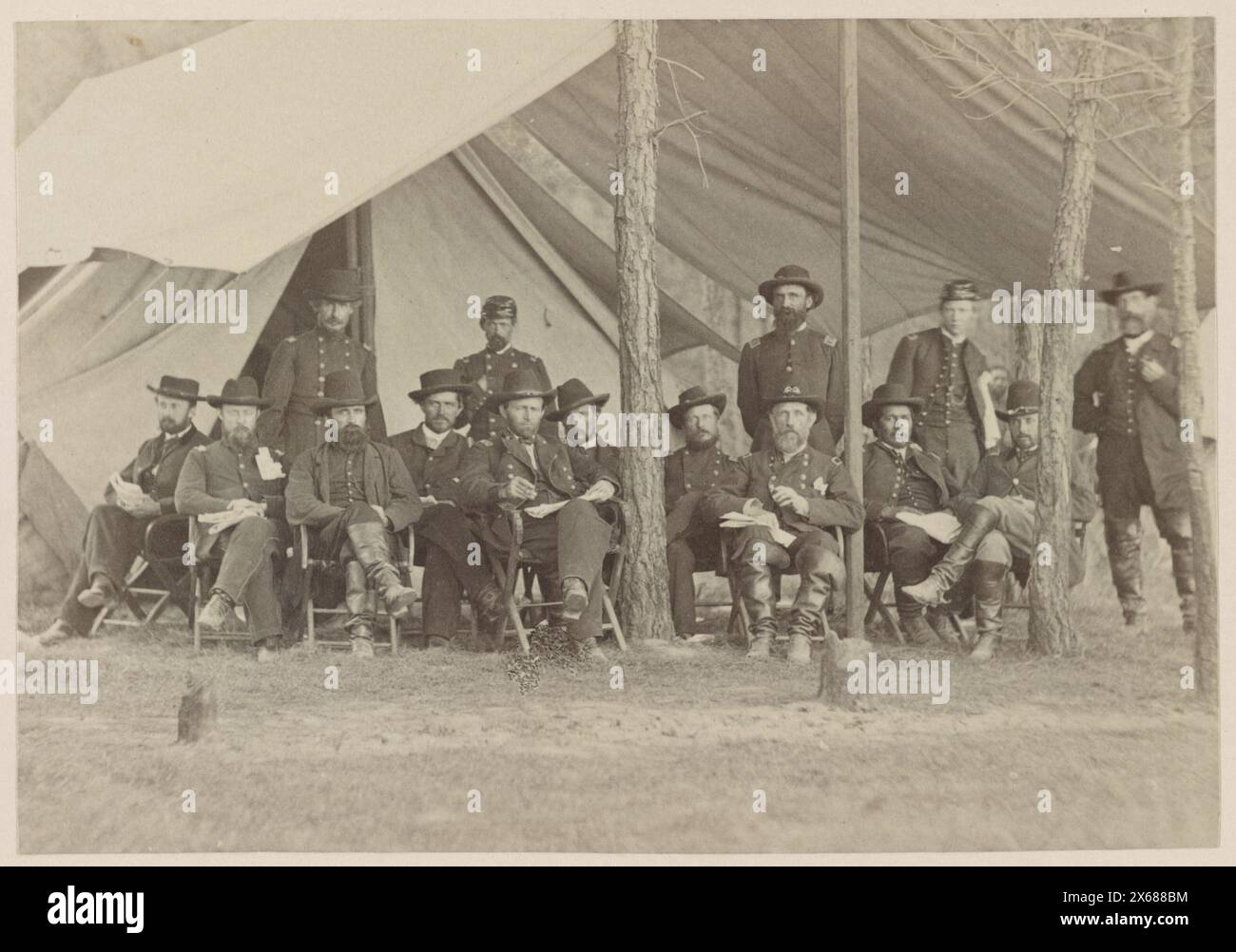 Grant at City Point i.e. Cold Harbor, Va., June 1864, Civil War ...