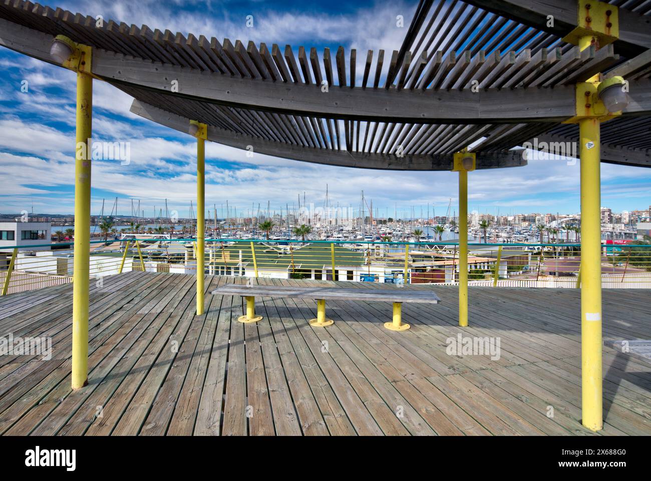 Paseo Dique de Levante, East Dike Promenade, Marina Salinas, Puerto ...