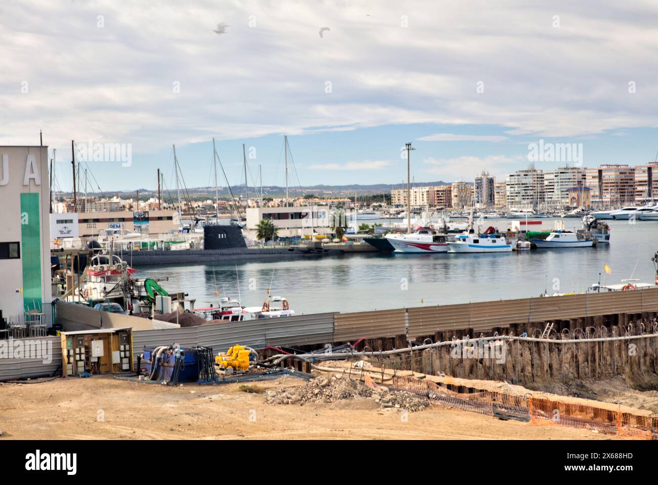 Fishing port, Muelle Pesquero, conversion, renovation, Torrevieja ...