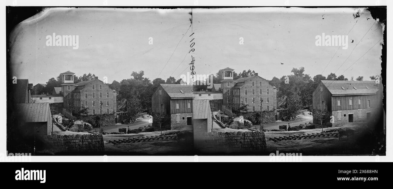 Petersburg, Virginia. View of mills, Civil War Photographs 1861-1865 ...
