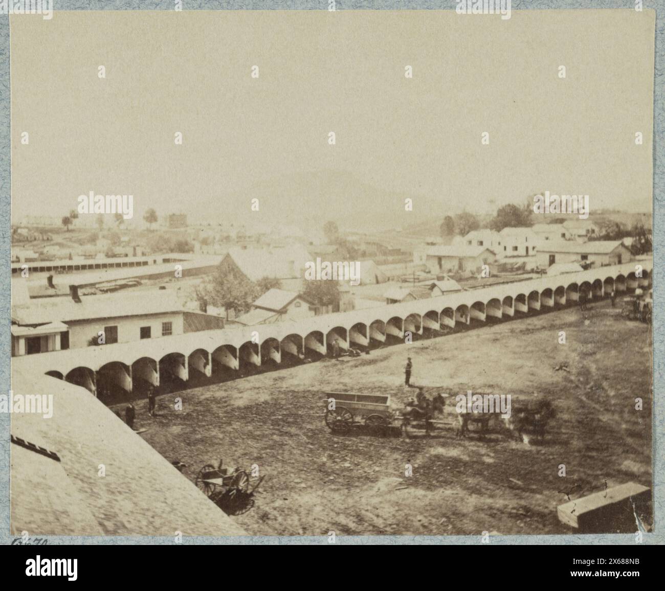 Quartermaster's Corral, Civil War Photographs 1861-1865 Stock Photo - Alamy