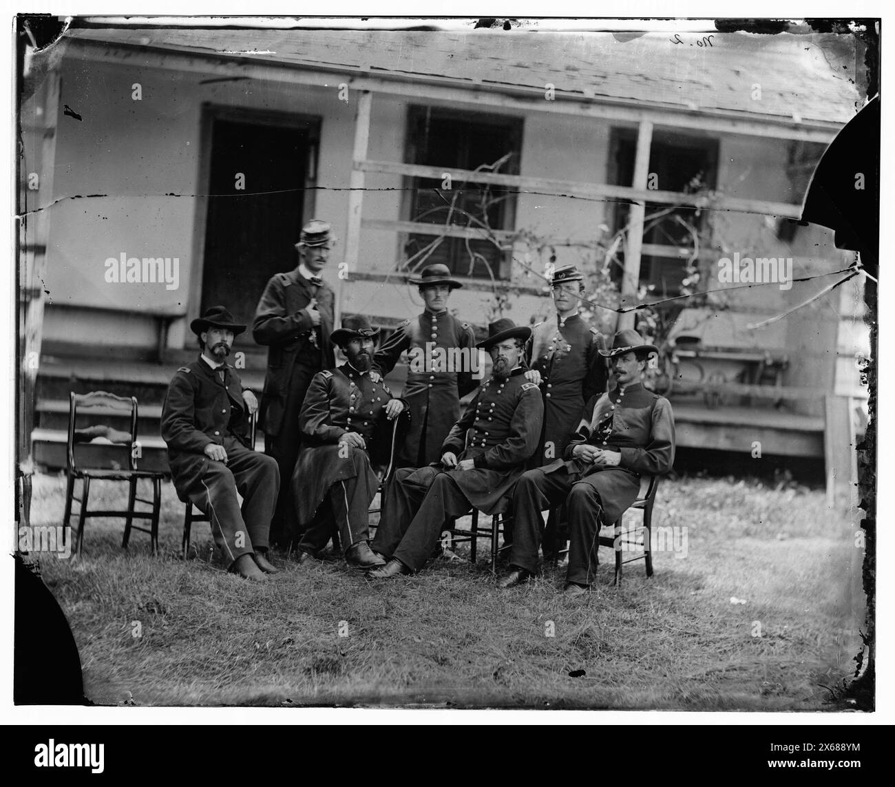 Washington, District of Columbia. Gen. Charles C. Walcutt and staff ...
