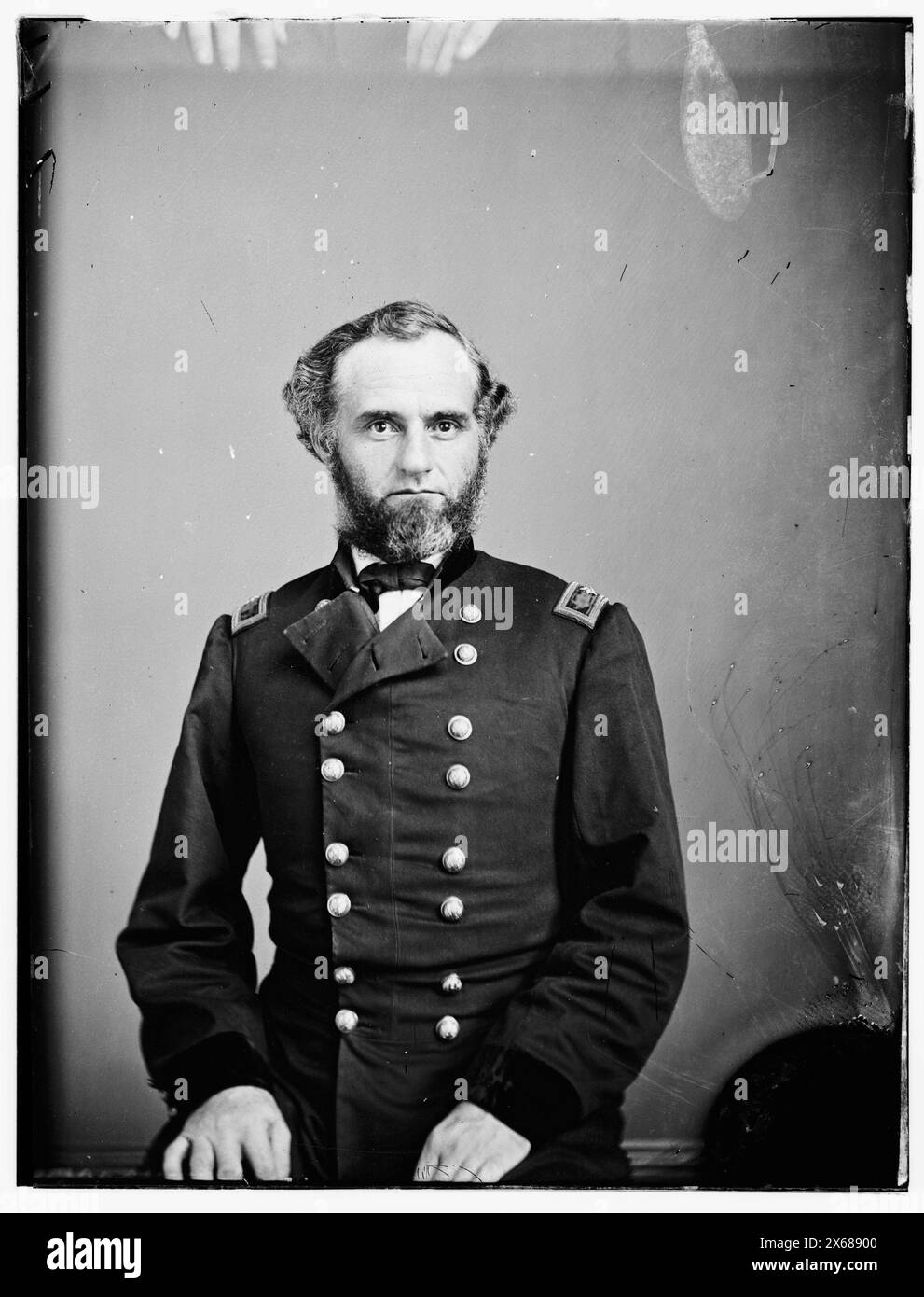 Brig. Gen. Richard W. Johnson, Civil War Photographs 1861-1865 Stock ...