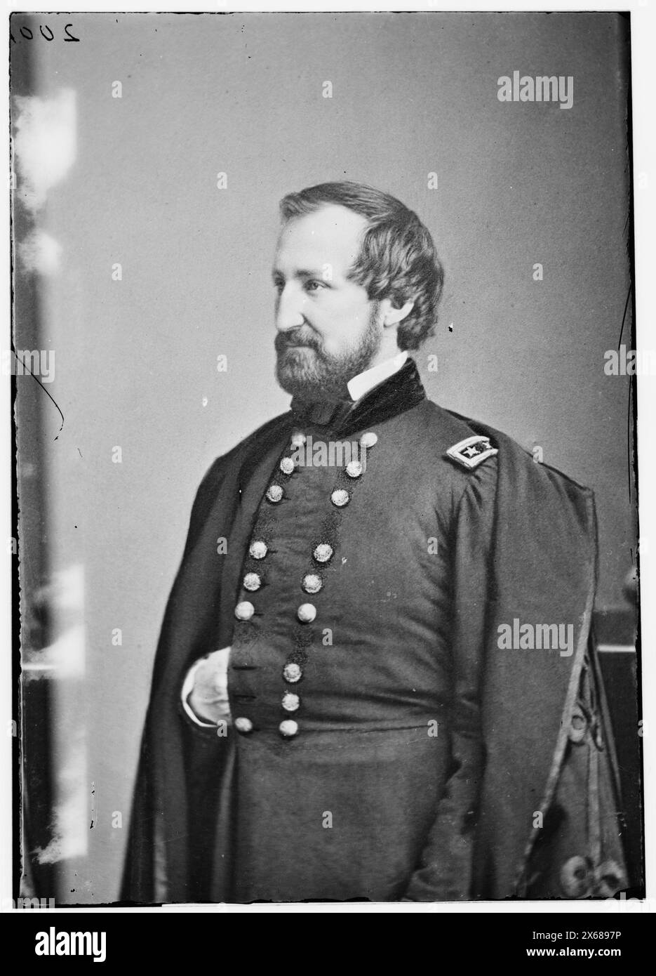 Maj. Gen. Wm. S. Rosecrans, Commander of the Army of Ohio, Civil War ...