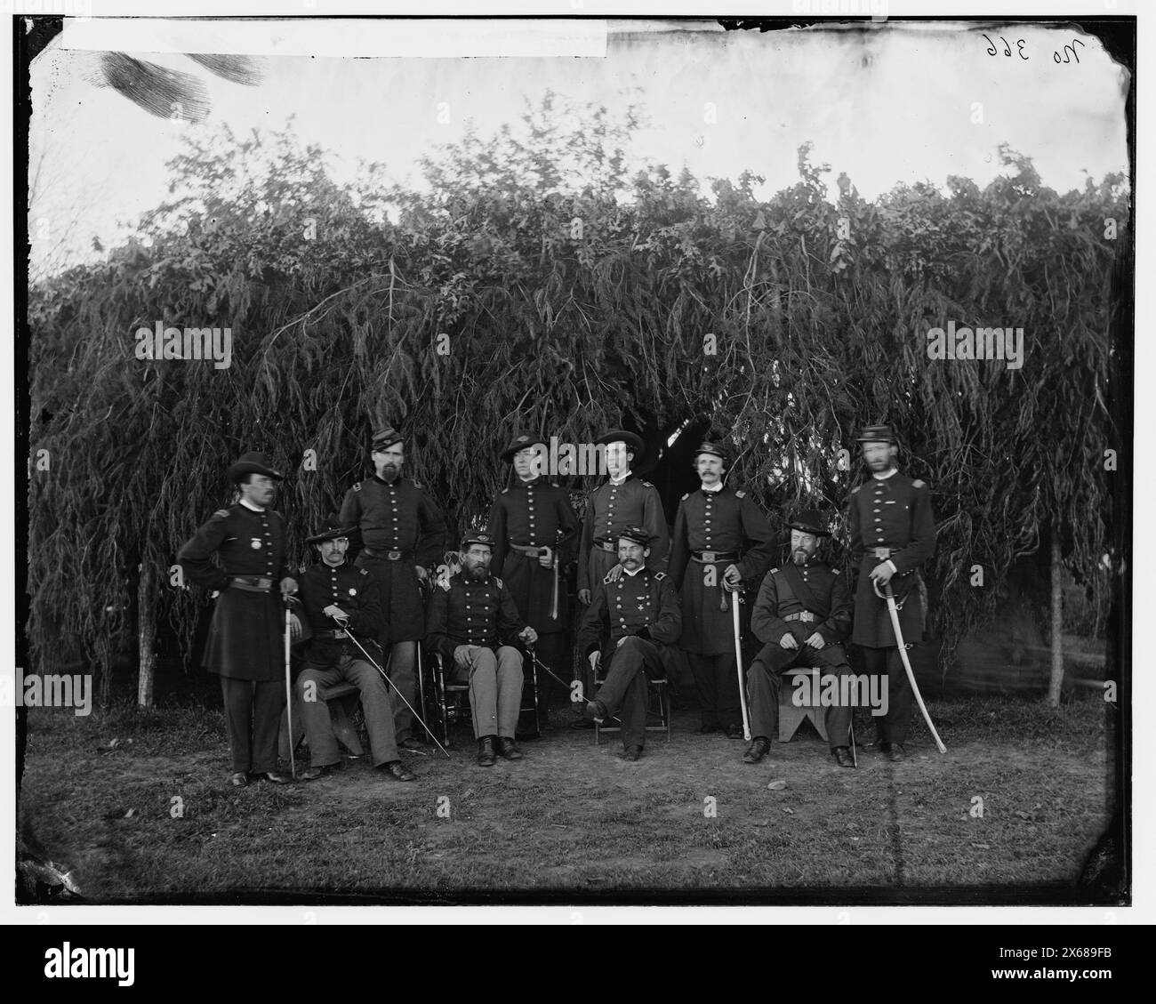 Washington, District of Columbia (vicinity). Officers of 3d U.S ...