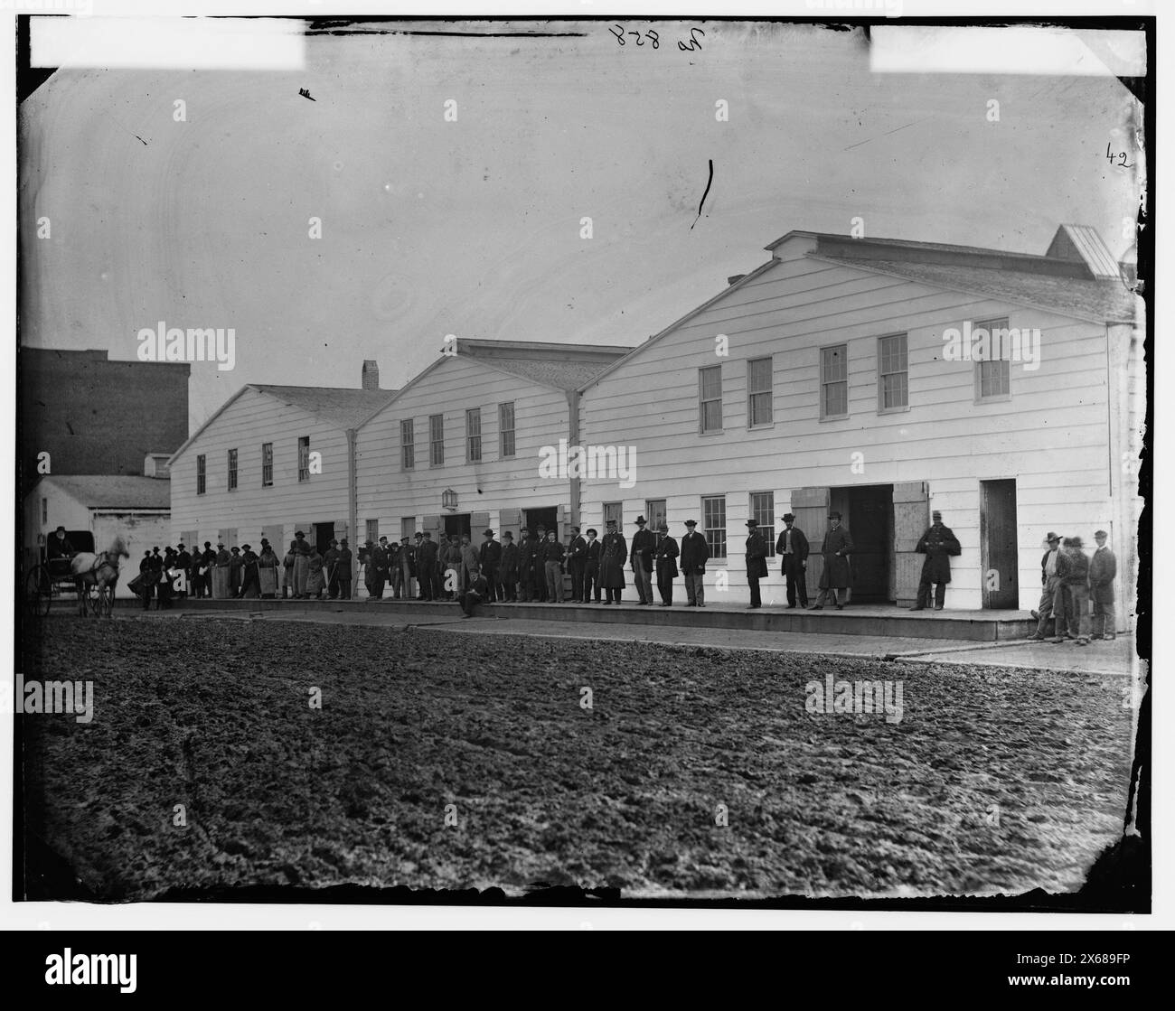 Washington, District of Columbia. Quartermaster warehouses, Civil War ...