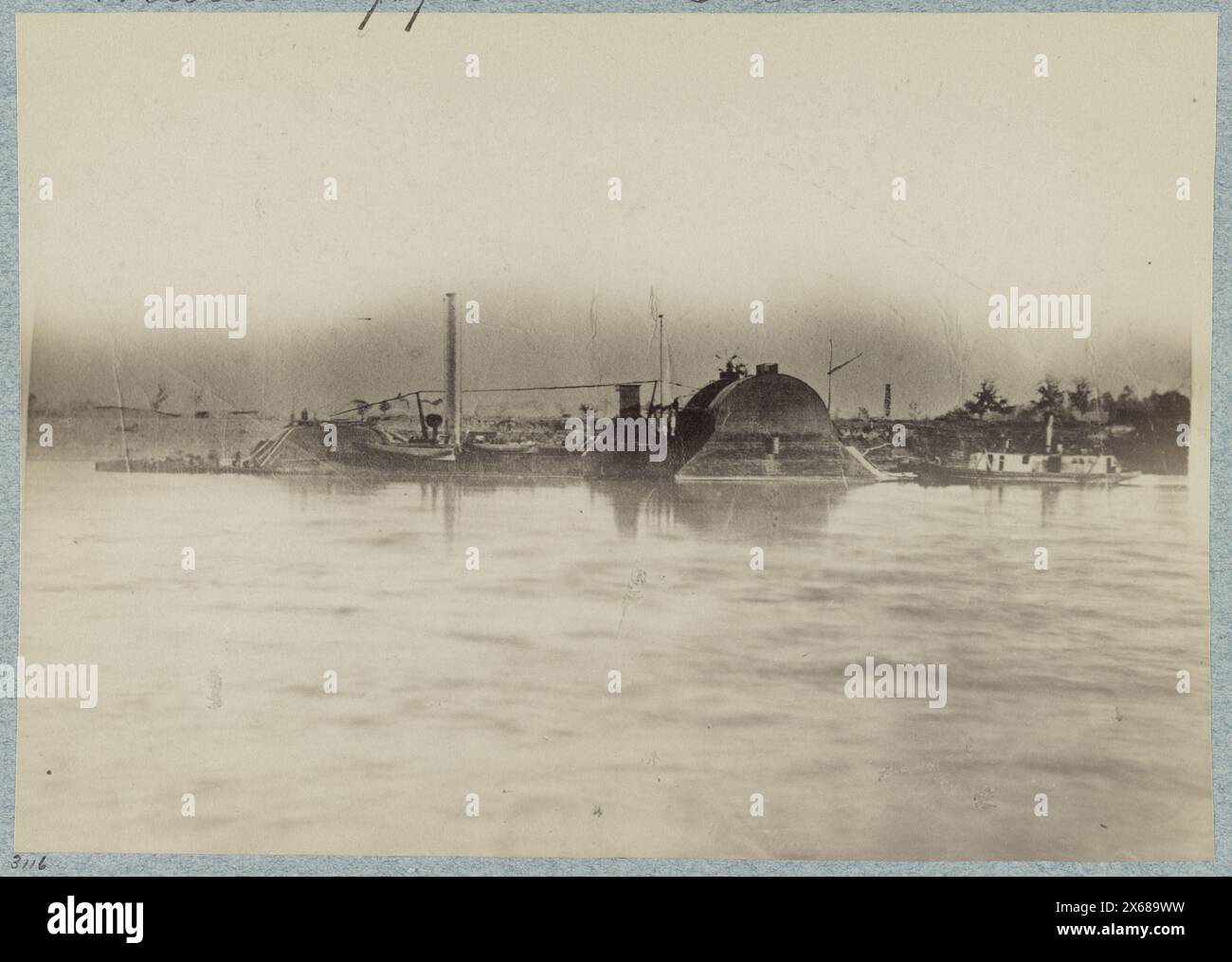 U.S. gunboat Choctaw - Mississippi River Fleet, Civil War Photographs 1861-1865 Stock Photo - Alamy