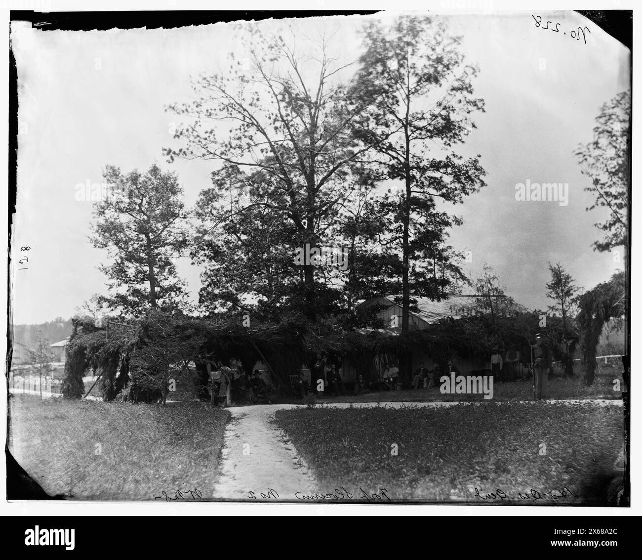 District of Columbia. Headquarters of Gen. Martin D. Hardin at Fort ...