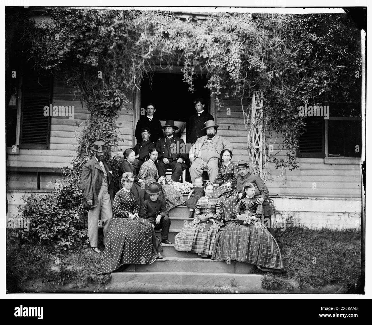 City Point, Virginia. Rufus Ingalls and group, Civil War Photographs ...