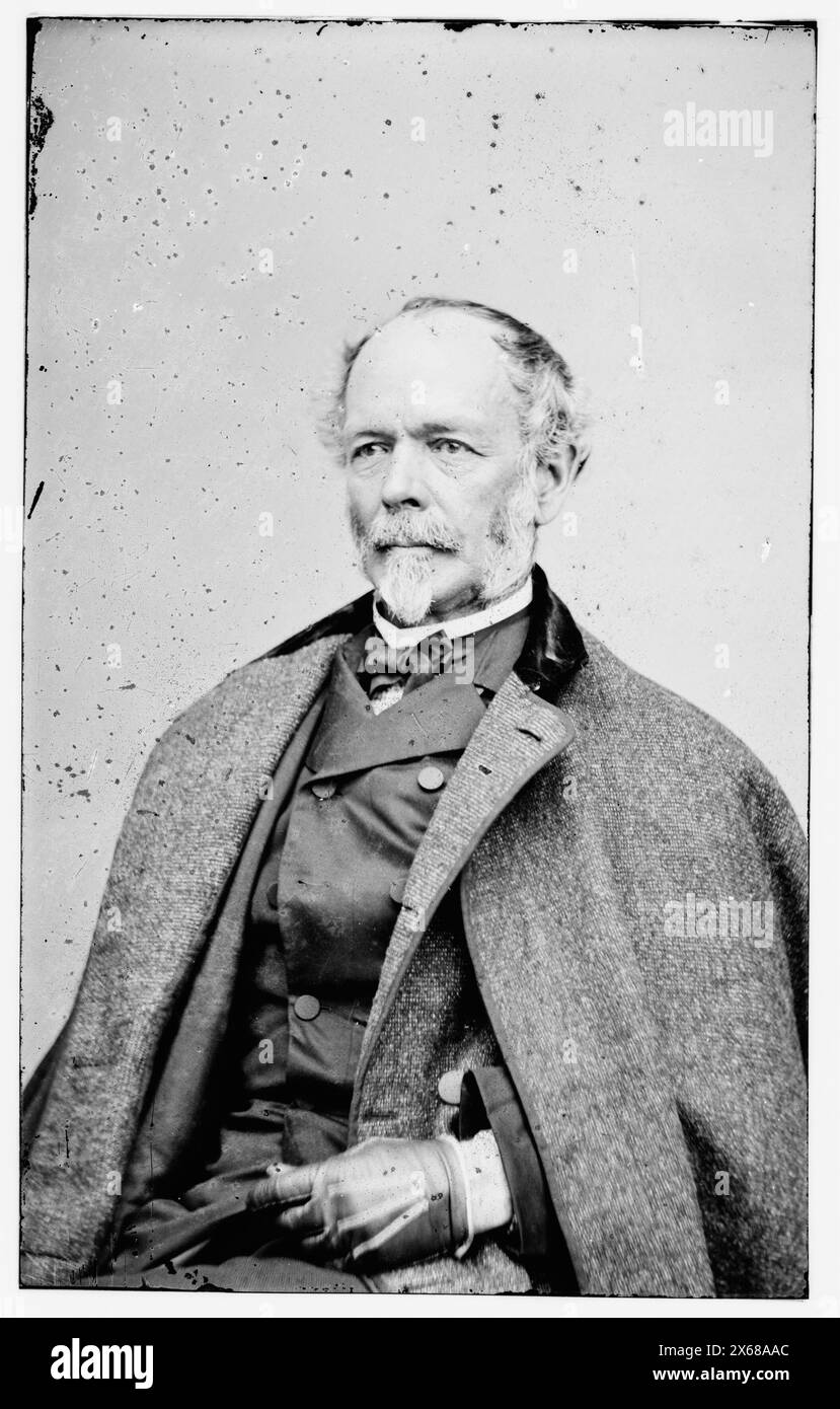 Gen. J.E. Johnston, C.S.A., Civil War Photographs 1861-1865 Stock Photo ...
