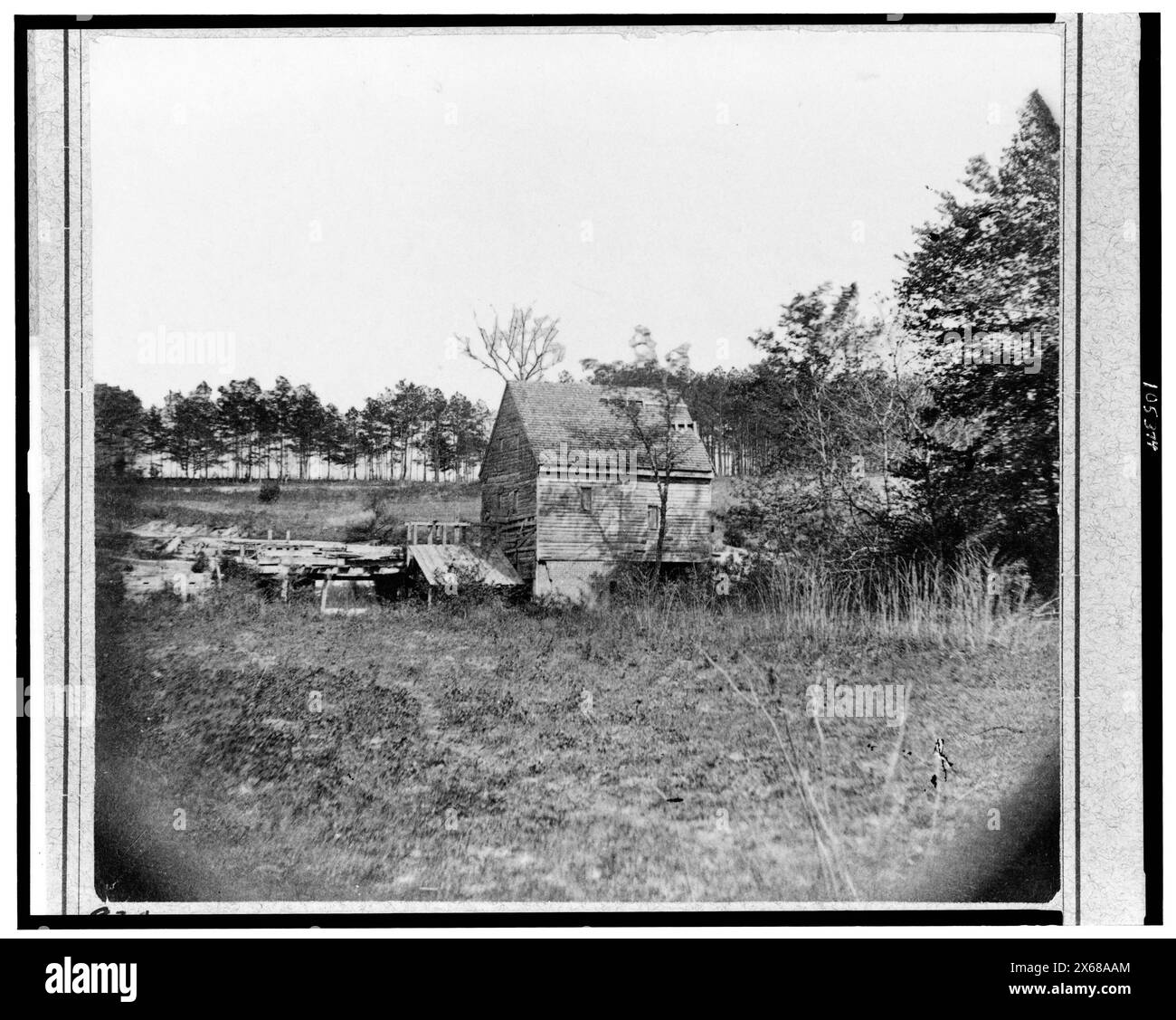 Ellerson's Mill. Battle-field of Mechanicsville, Va., Civil War ...