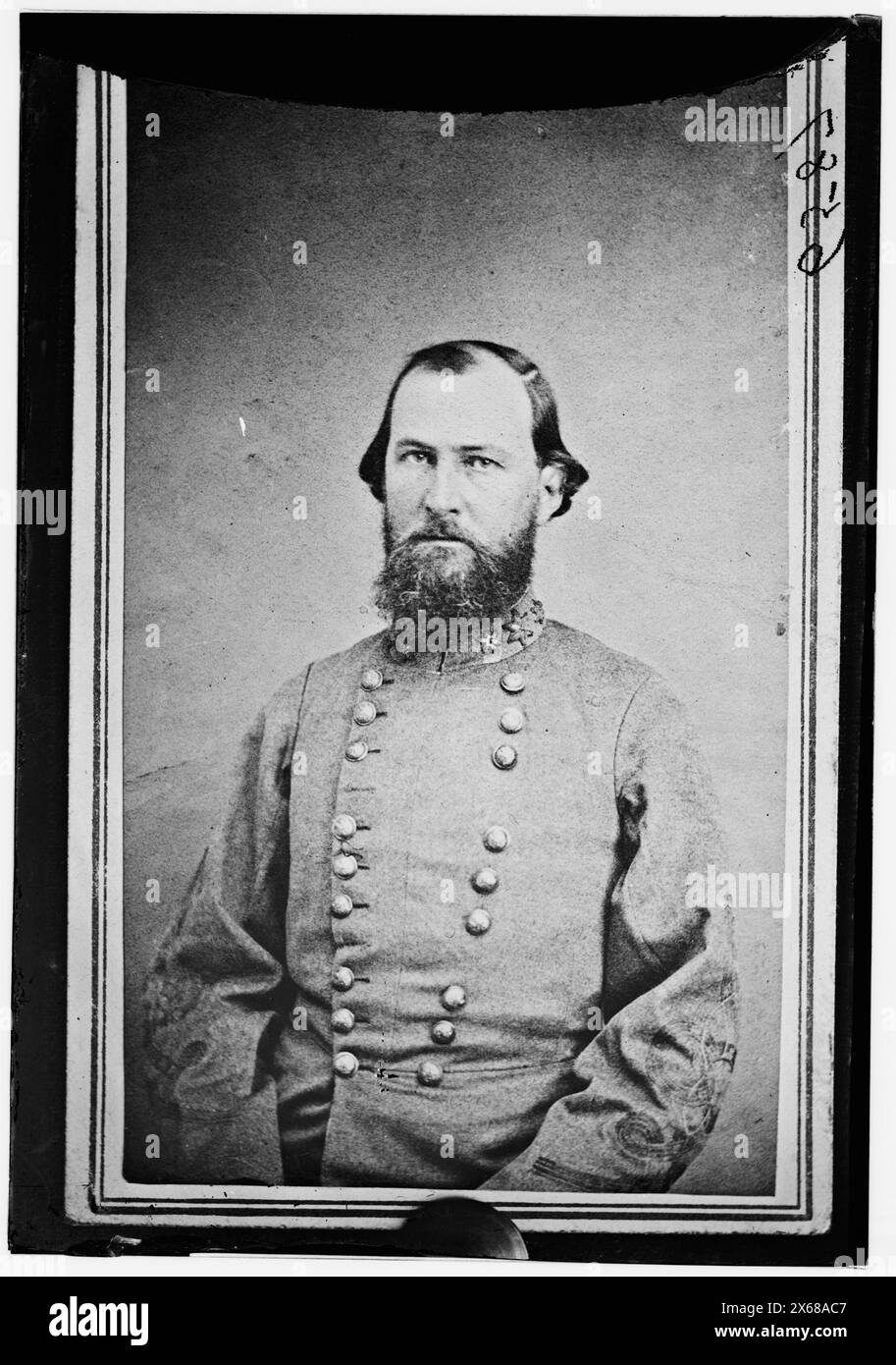 Gen. Bryan Grimes C.S.A., Civil War Photographs 1861-1865 Stock Photo ...