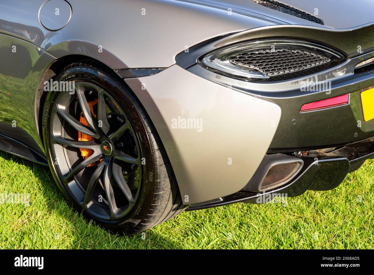 McLaren 570GT. Wheels Up North, Longridge Stock Photo - Alamy