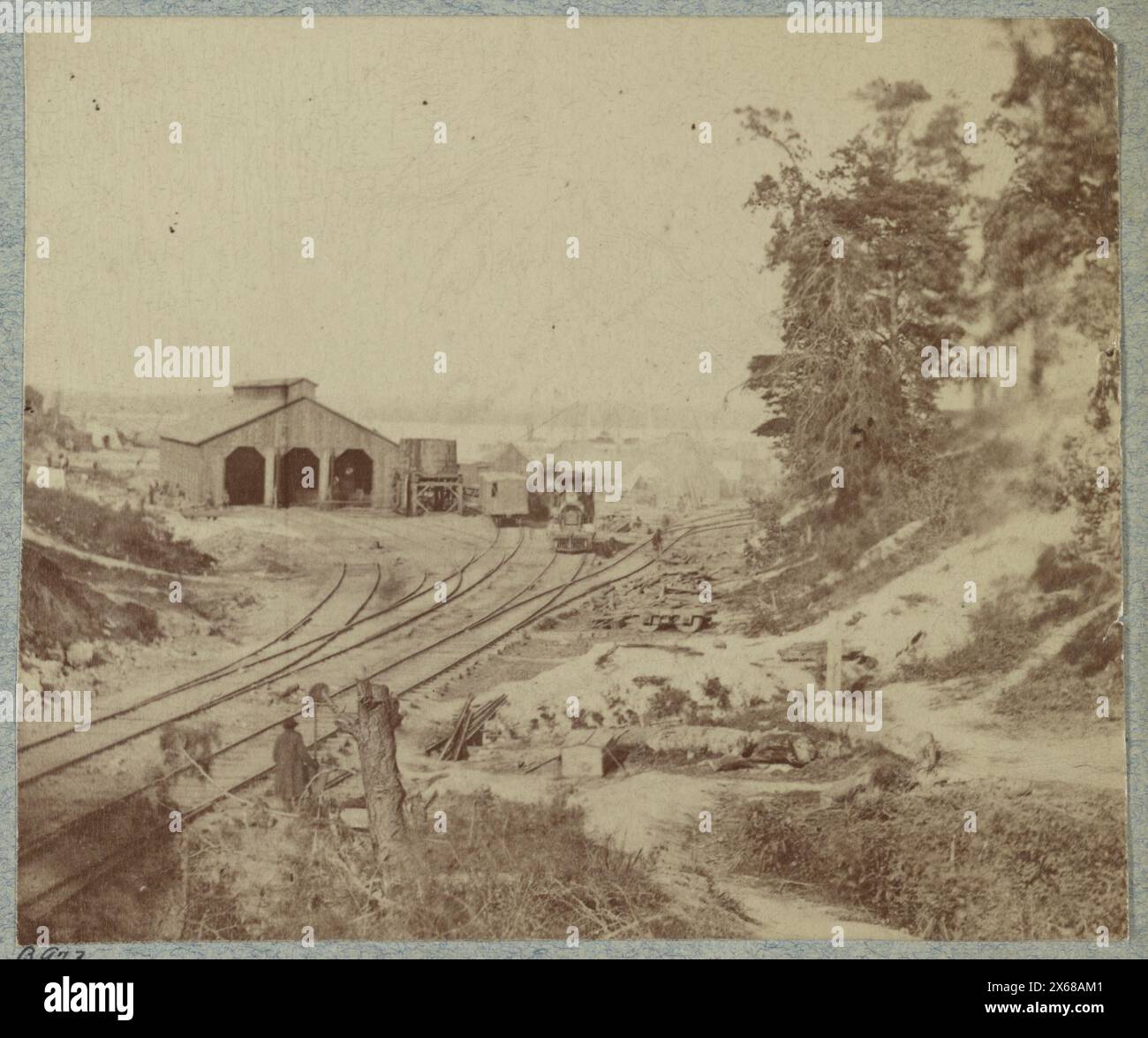 Views at City Point, Va., Civil War Photographs 1861-1865 Stock Photo ...
