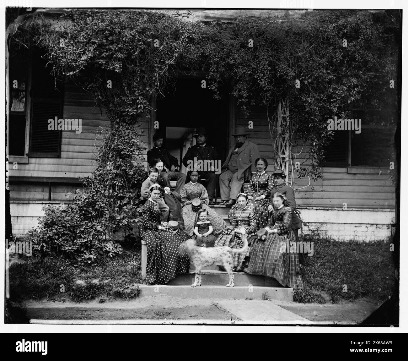 City Point, Virginia. Gen. Rufus Ingalls and group, Civil War ...
