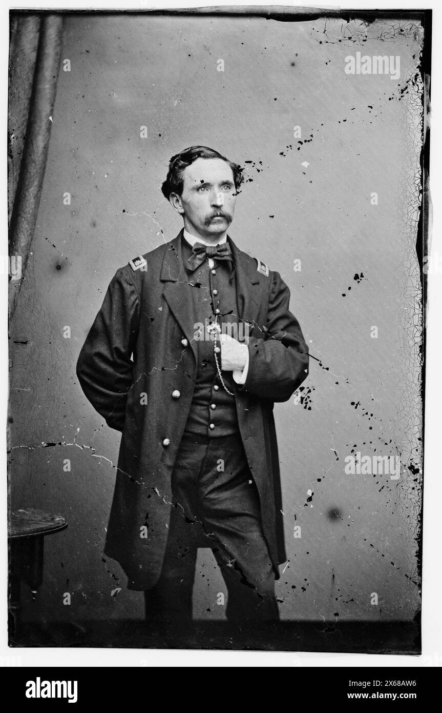 Sergeant E.J. Buck, 18th Wisc., Civil War Photographs 1861-1865 Stock ...