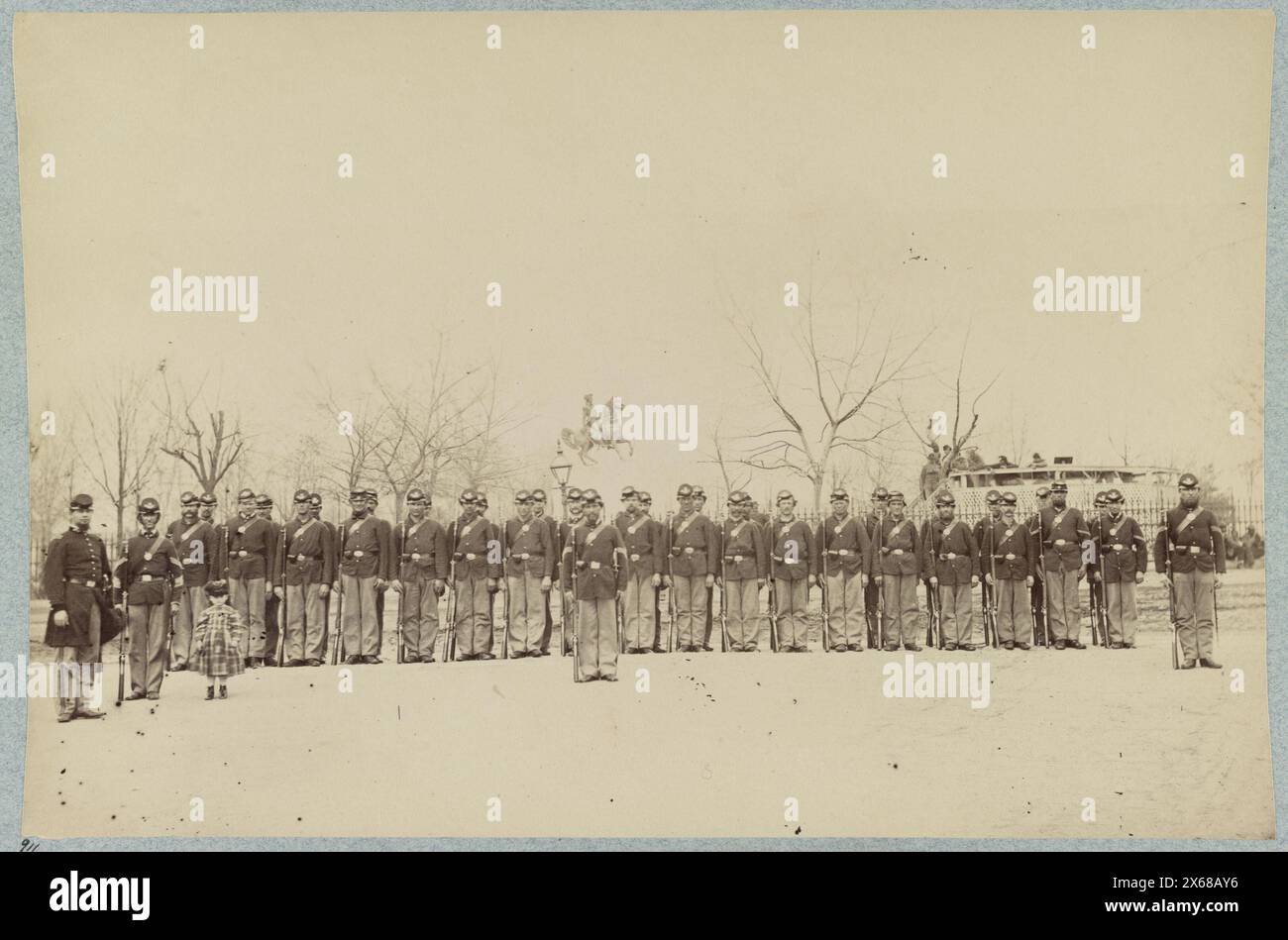 Co. H, 10th i.e. 9th Veteran Reserve Corps, Washington, D.C. April ...