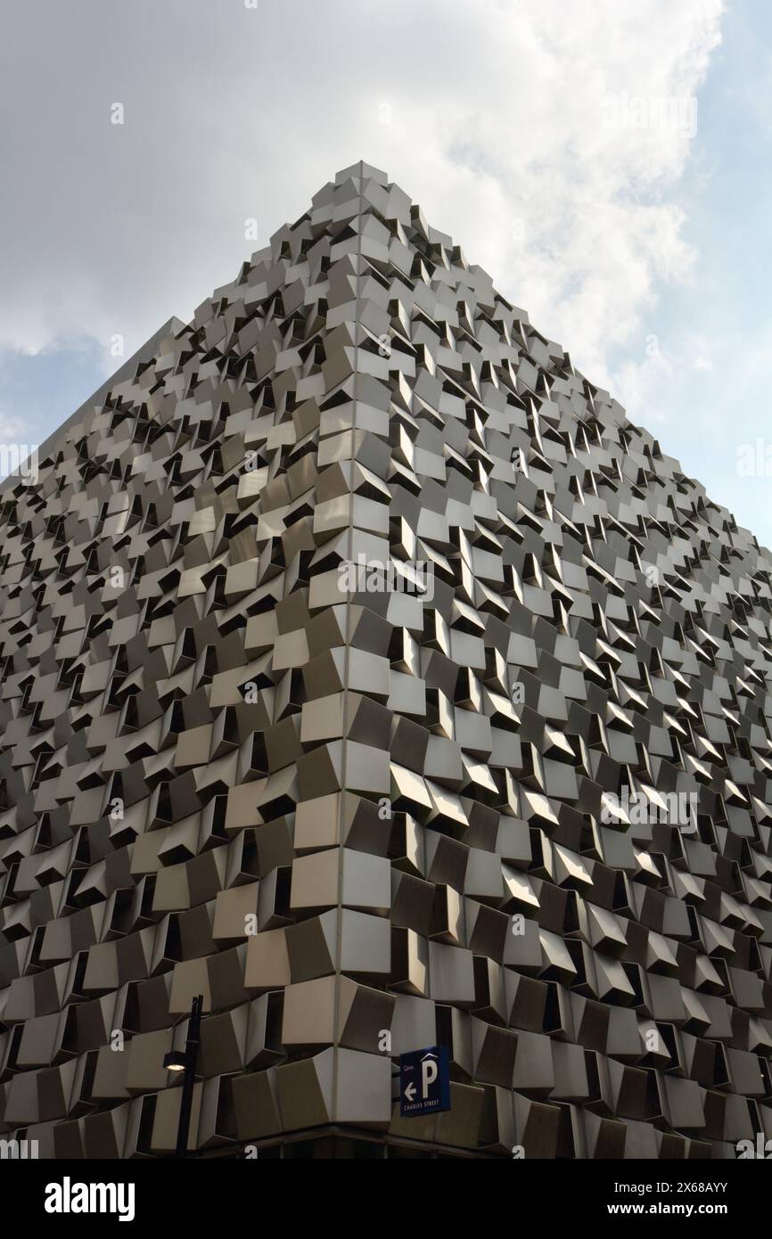 Modern Charles Street Car Park in Sheffield city centre England, Known ...