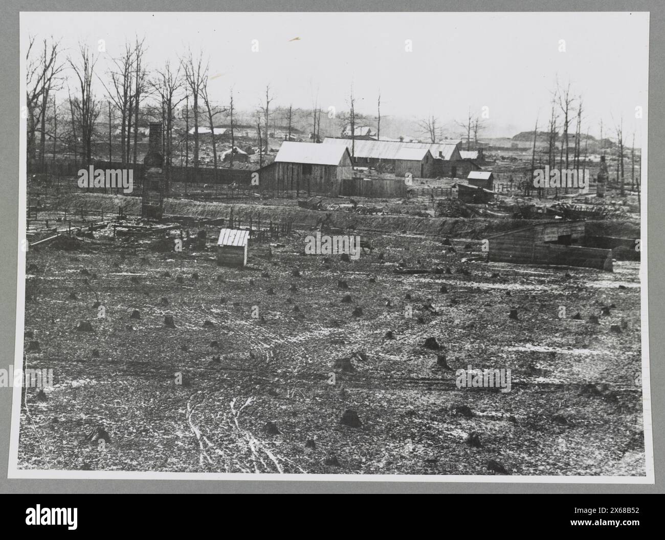 Chicamauga (i.e. Chickamauga) battlefield, Civil War Photographs 1861 ...